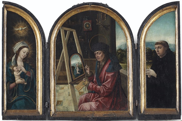 Saint Luke in the Keizerskapel Antwerpen - CODART