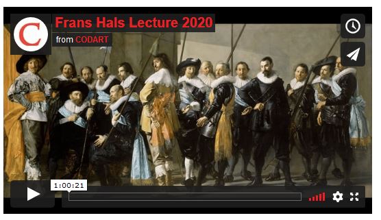 Recording of the Frans Hals Lecture Now Available - CODART