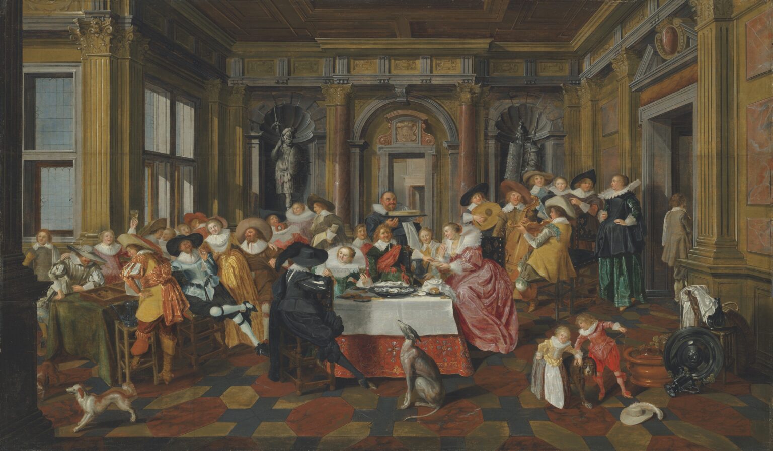 Frans Hals Museum Acquires Painting by Dirck Hals and Dirck van Delen ...